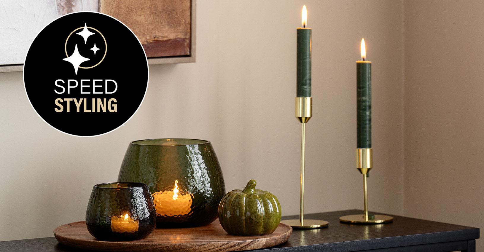 Magisk stemning med lysfat | Kremmerhuset.no